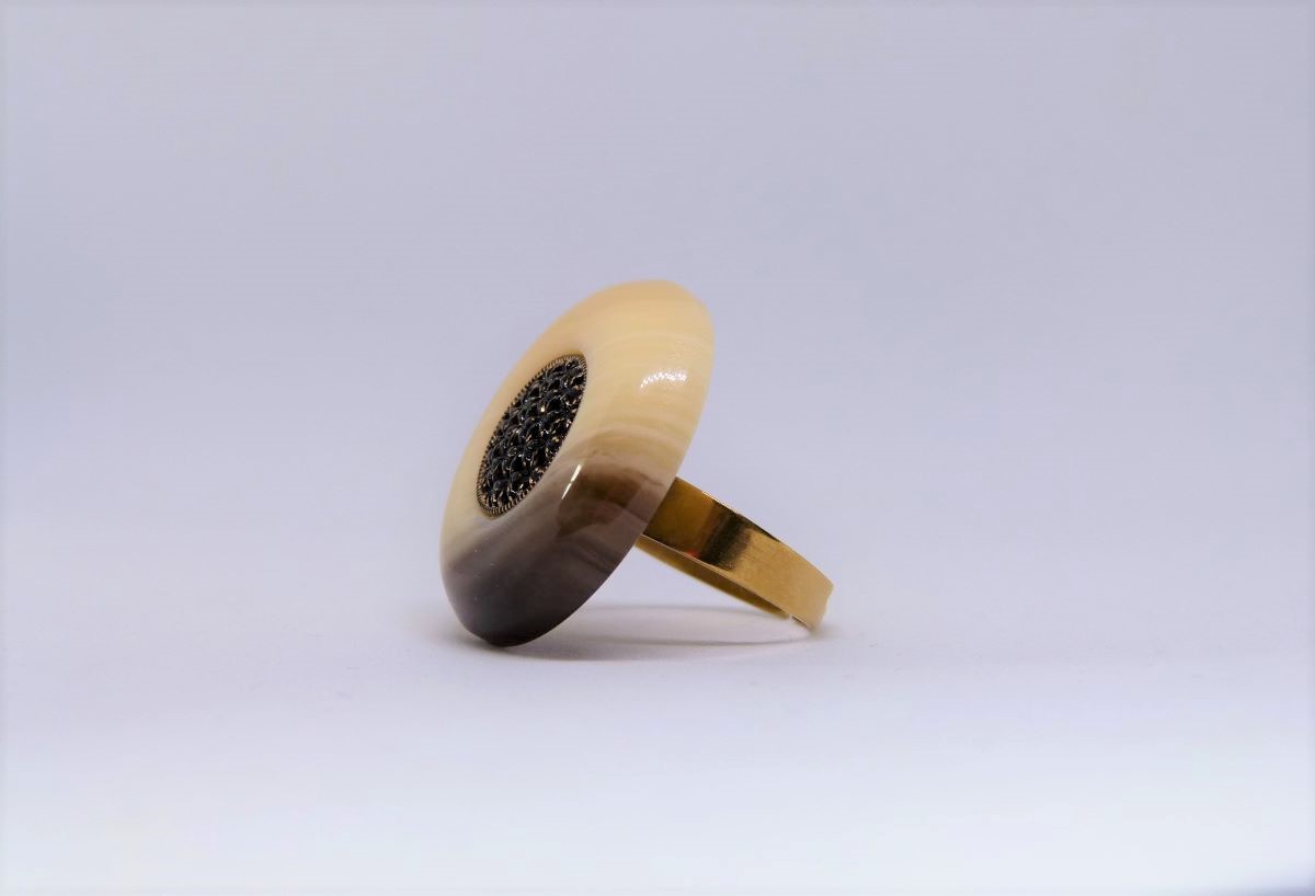 Bague Diane - Du bouton au bijou