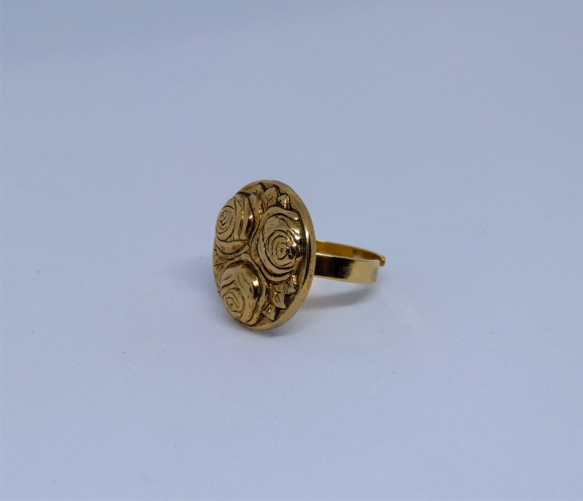 Bague Trio de Roses - Du bouton au bijou